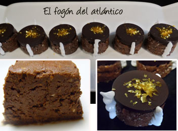 PASTEL LINGOTE DE CHOCOLATE – El Fogón del Atlántico